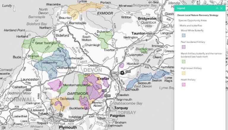 Mapping | Devon Local Nature Recovery Strategy (LNRS) | Devon County ...