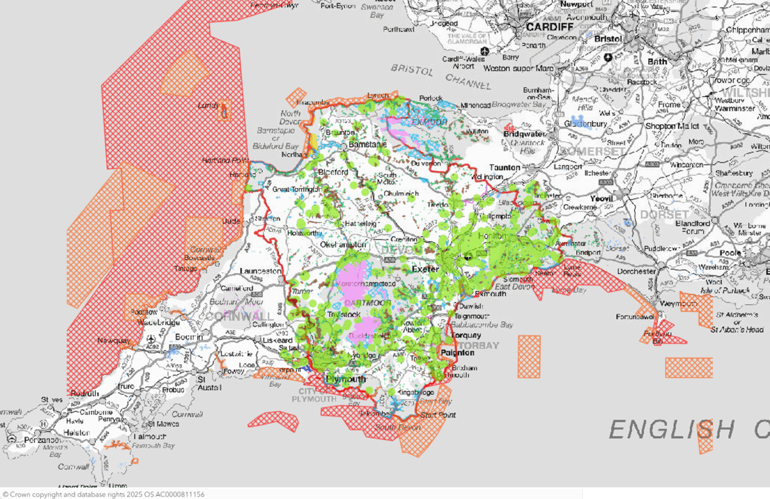 Mapping | Devon Local Nature Recovery Strategy (LNRS) | Devon County ...